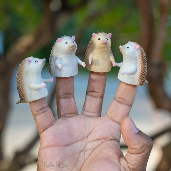 Hedgehogs Finger Puppets - GagWorks