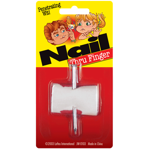 Nail Thru Finger - GagWorks